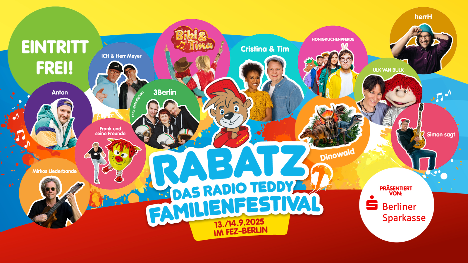 RABATZ - Das Radio TEDDY-Familienfestival - Radio TEDDY