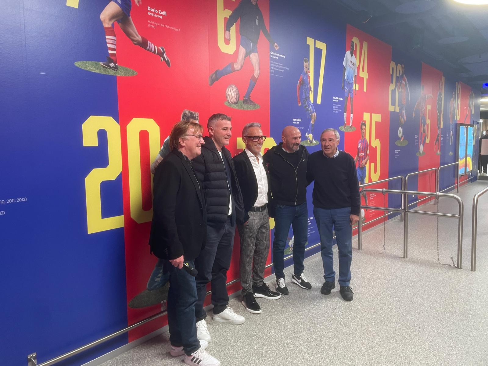 Einweihung neue FCB-Legendenwand im St. Jakob-Park - Radio Basilisk